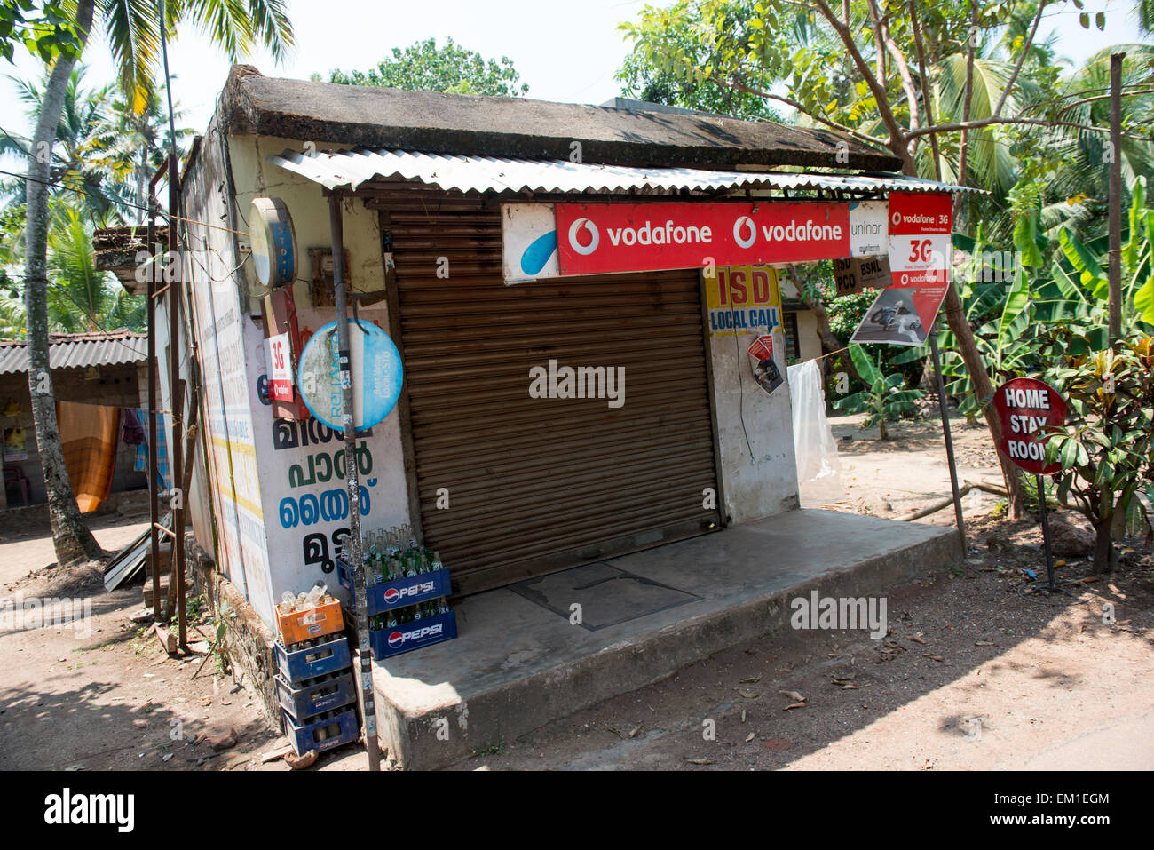 India closed shop hi-res stock photography and images - Alamy