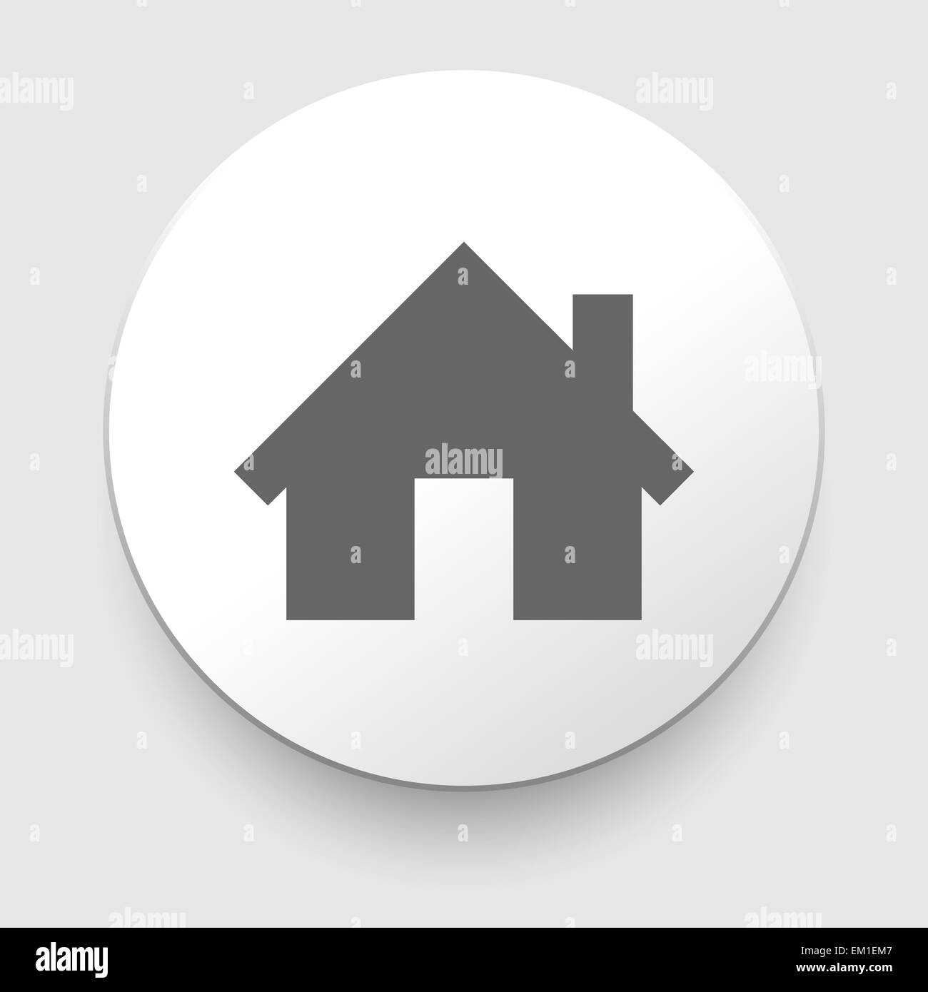 house icon. vector. eps10 Stock Photo - Alamy
