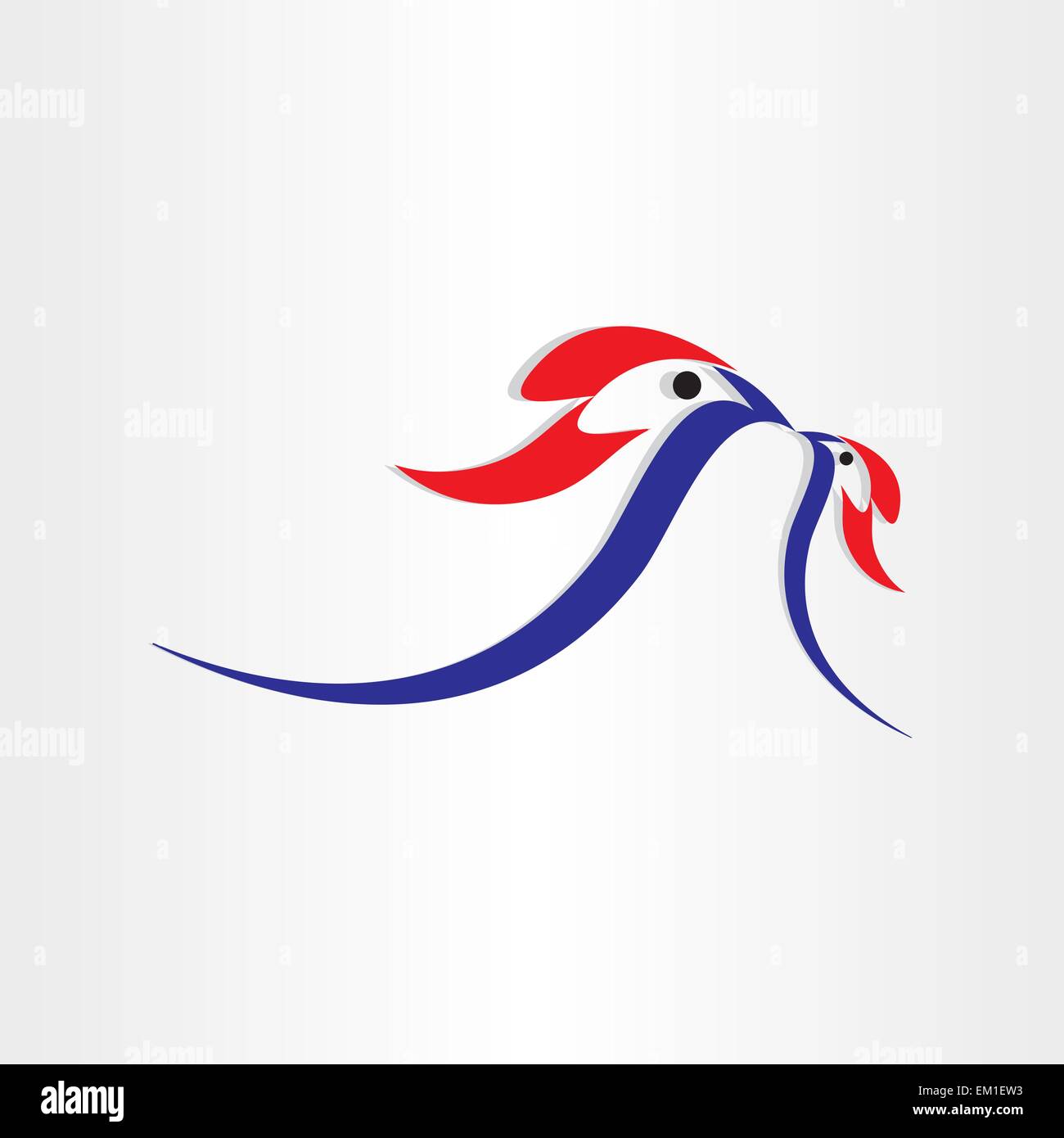 birds feed symbol design abstract mother icon Stock Vector Image & Art ...