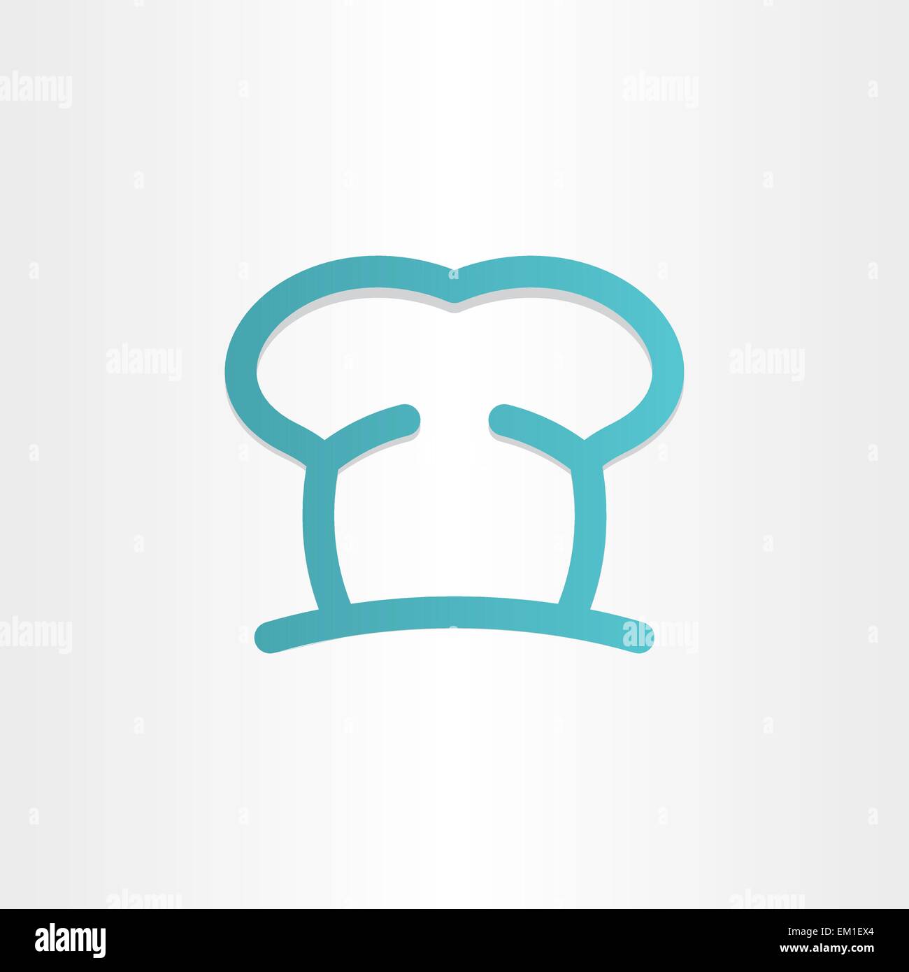 chef icon cooking hat abstract line symbol Stock Vector Image & Art - Alamy