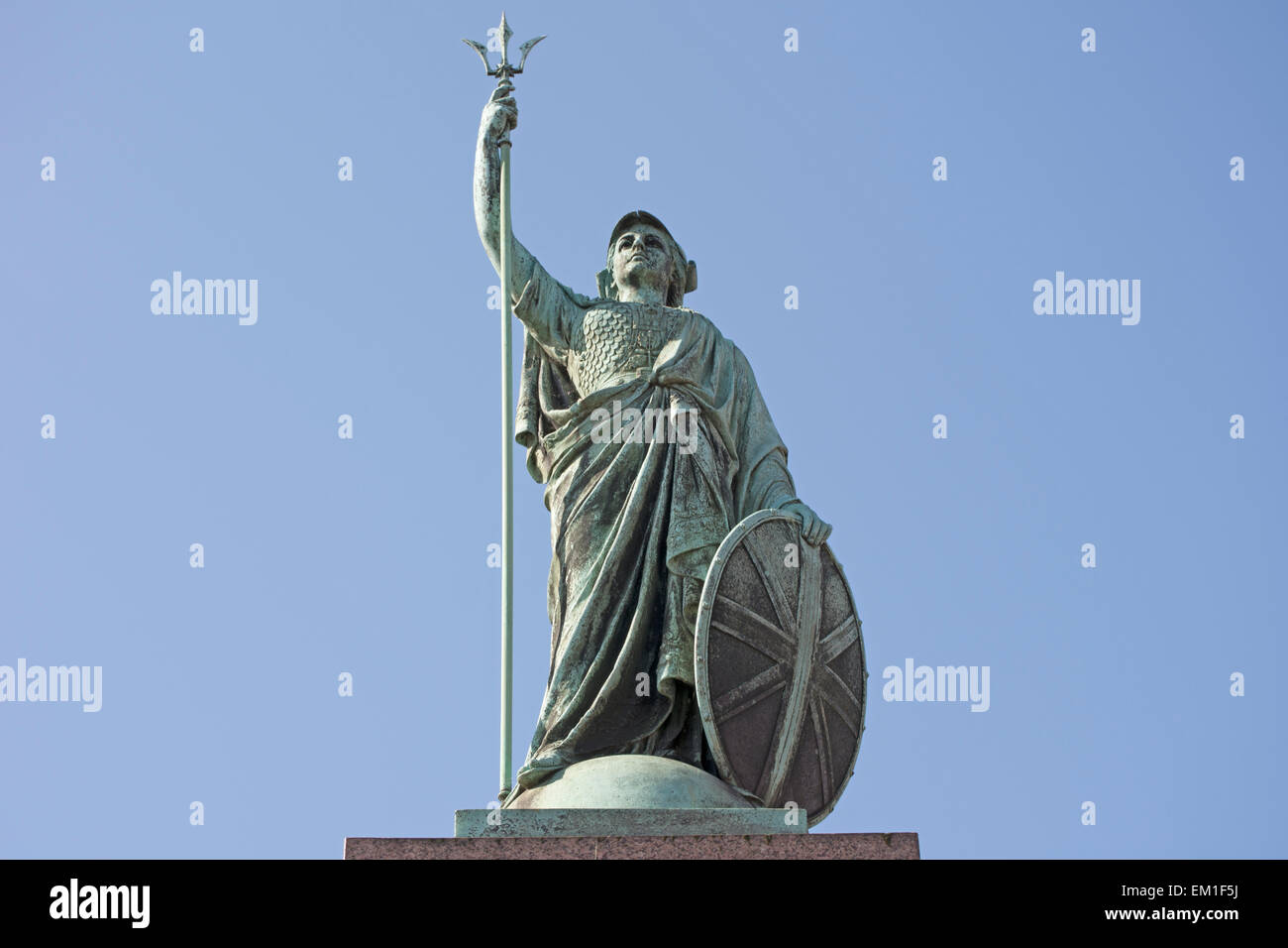statue of queen victoria in esher, surrey, england, by sculptor francis ...