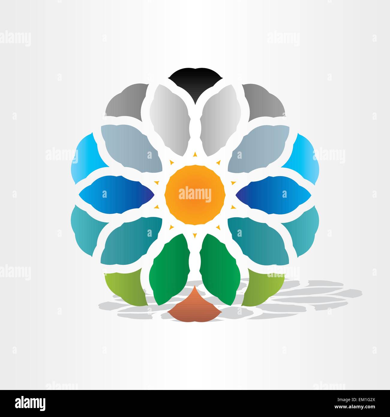 Elements air, earth, water, fire Stock Vector Images - Alamy