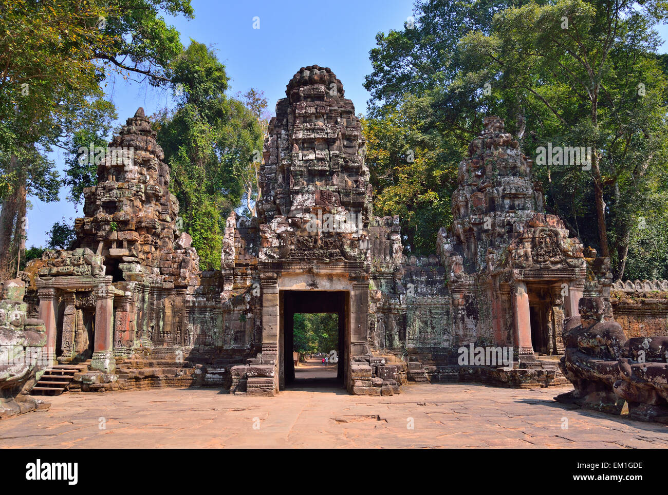 Angkor Temple Complex entrance, Siem Reap, Cambodia Stock Photo - Alamy