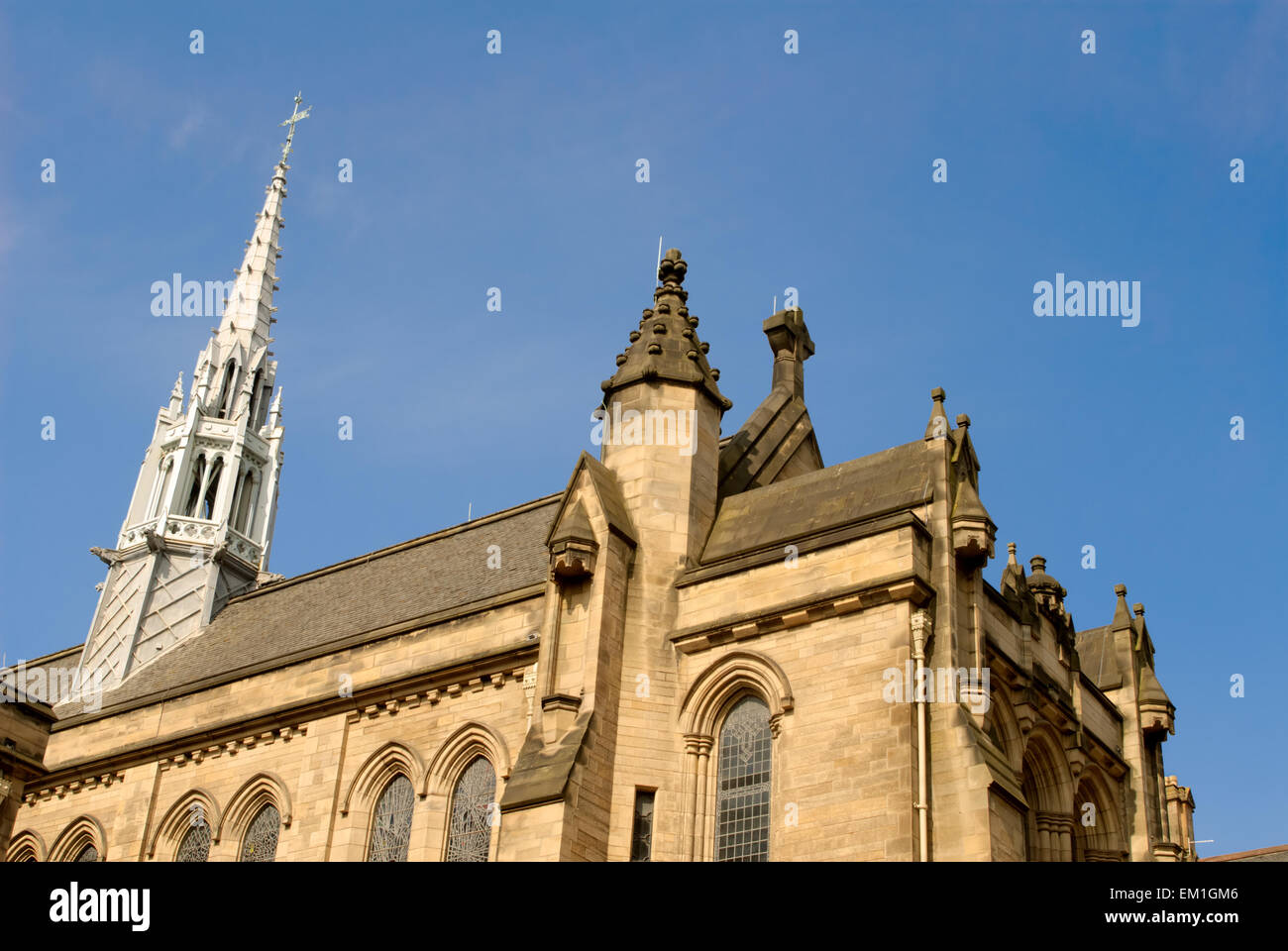 Part of the main building of the University of Glasgow Stock Photo - Alamy