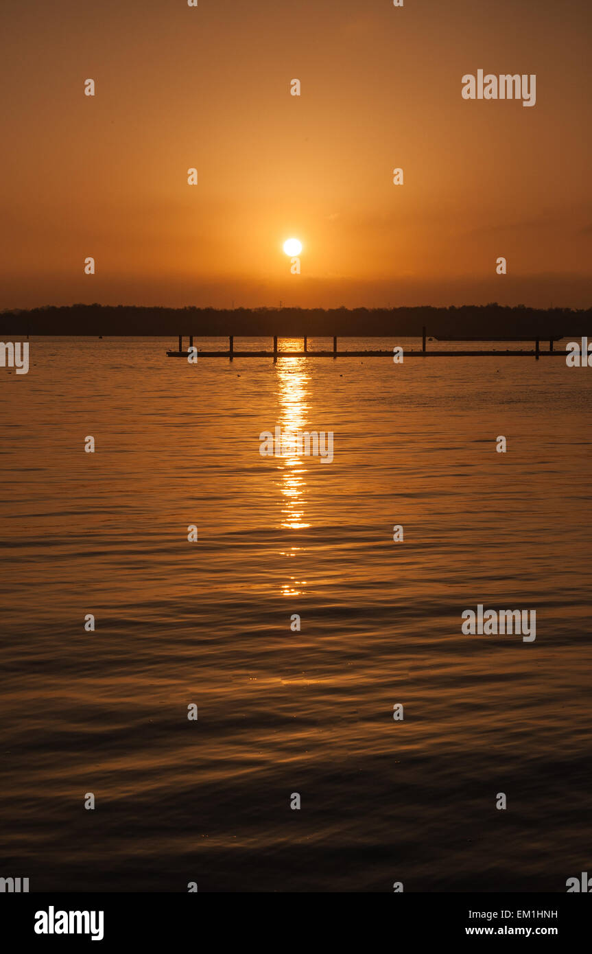Atardecer en Mayflower Park Southampton England. Sunset at Mayflower ...