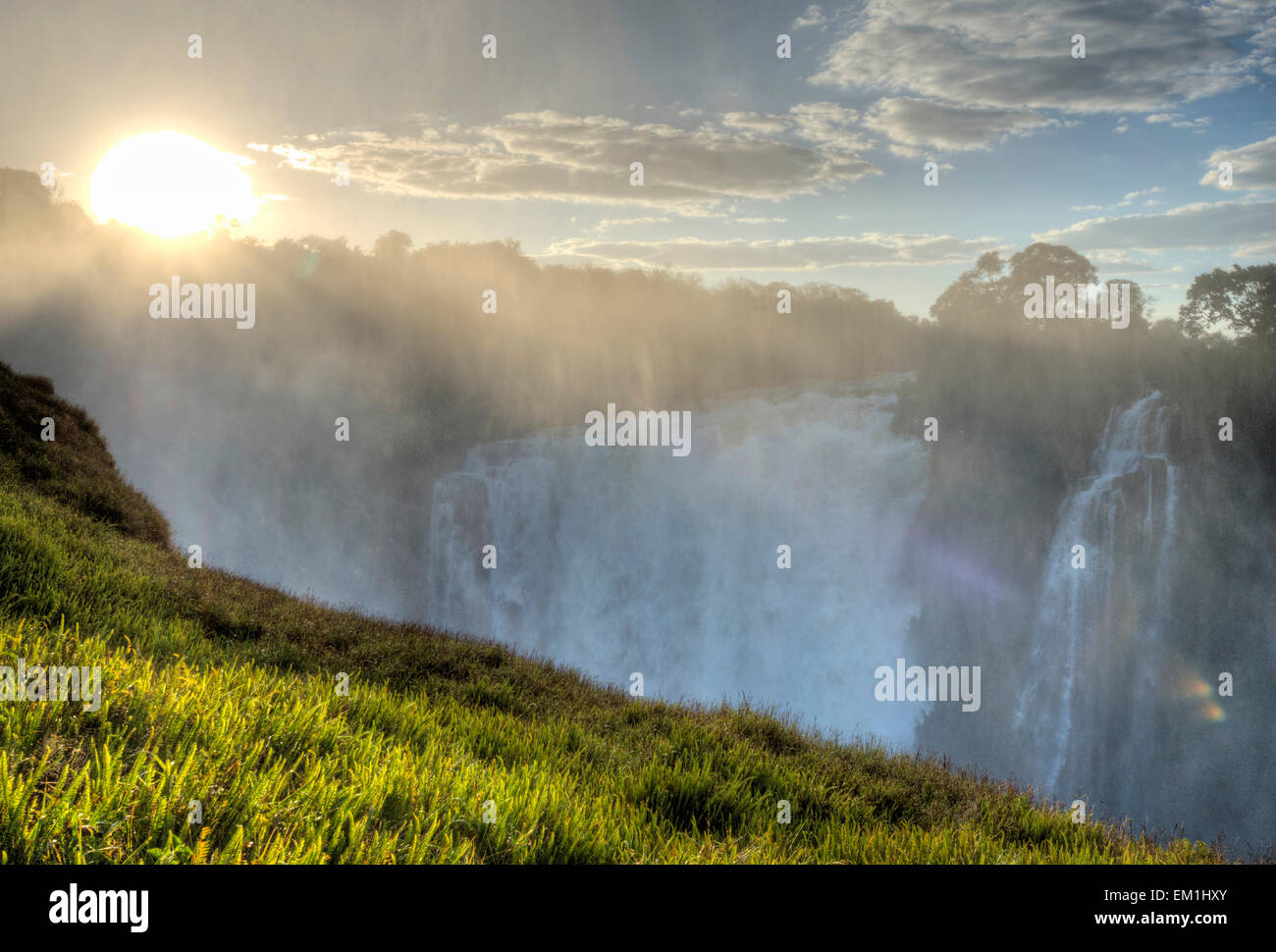Victoria falls zimbabwe rainforest hi-res stock photography and images ...