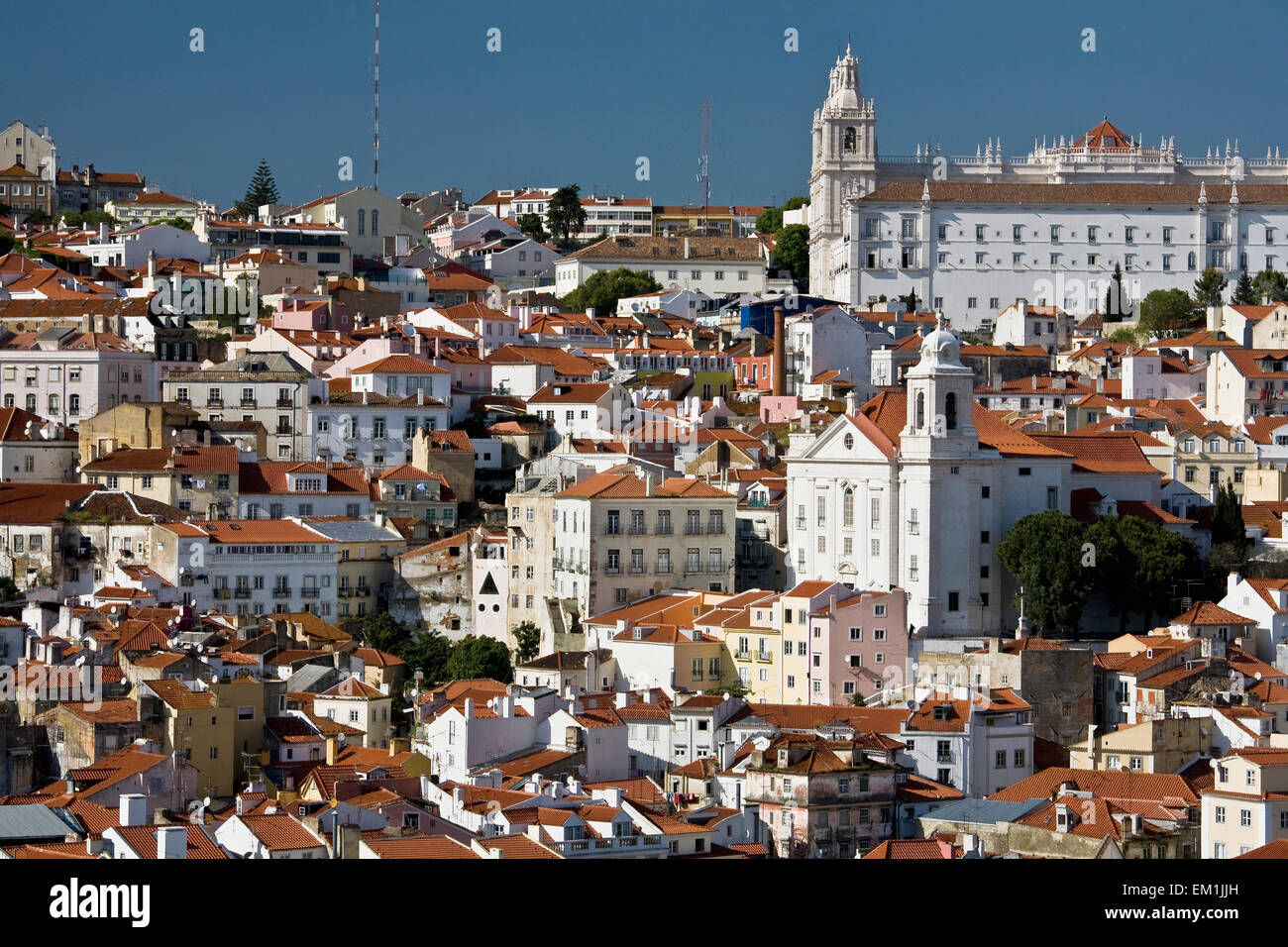 Lisbon skyline cityscape cityscapes hi-res stock photography and images ...