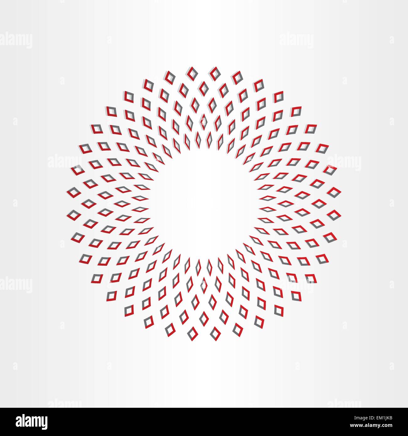 abstract circle background design with squares Stock Vector Image & Art ...