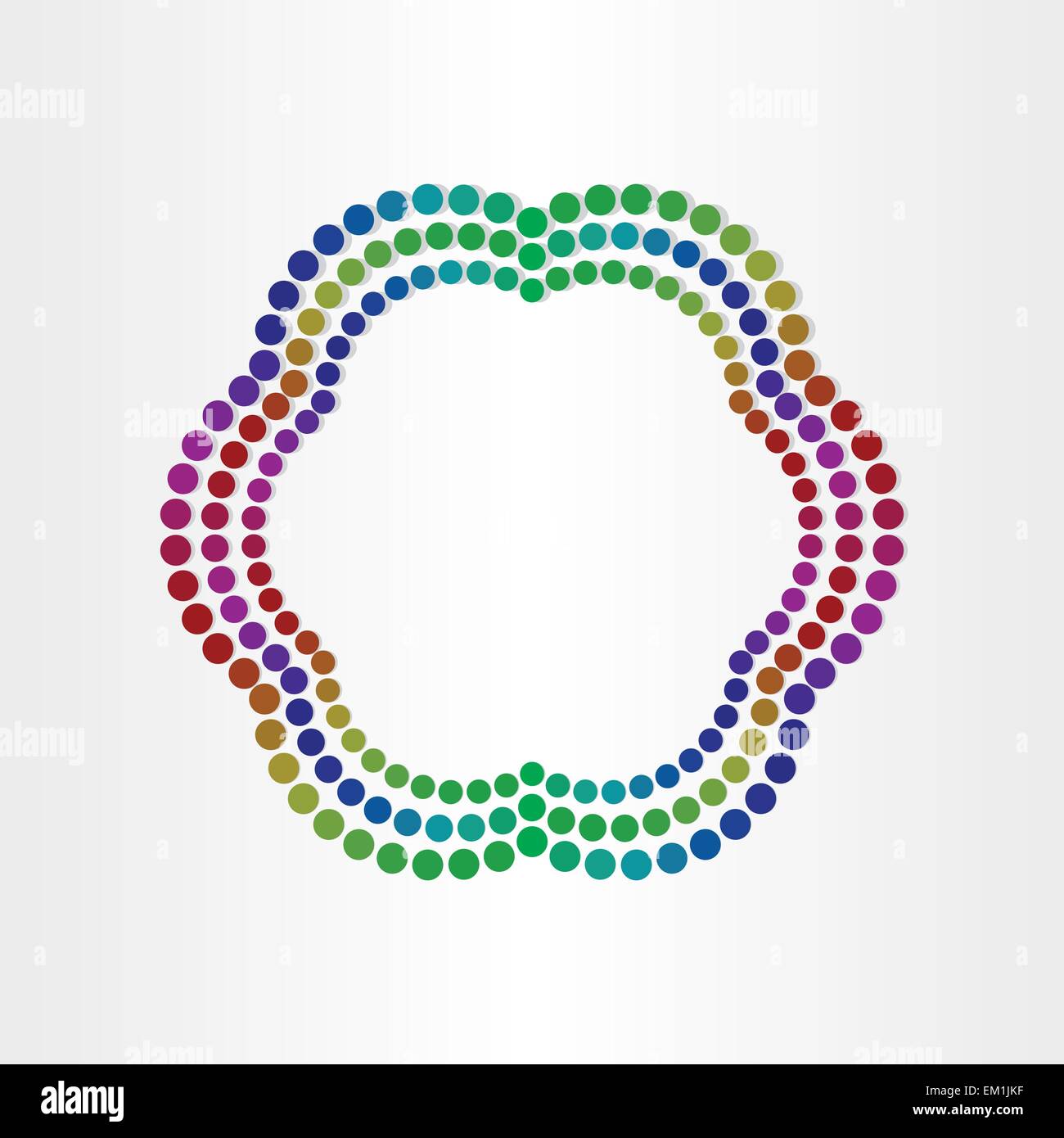 abstract colorfull background with circles design element Stock Vector ...