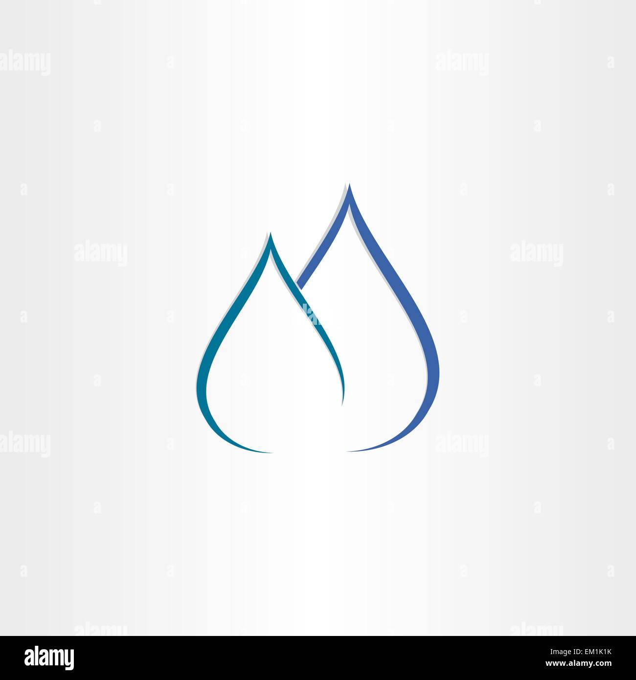 drops of water gas flame icon aqua sign Stock Vector Image & Art - Alamy