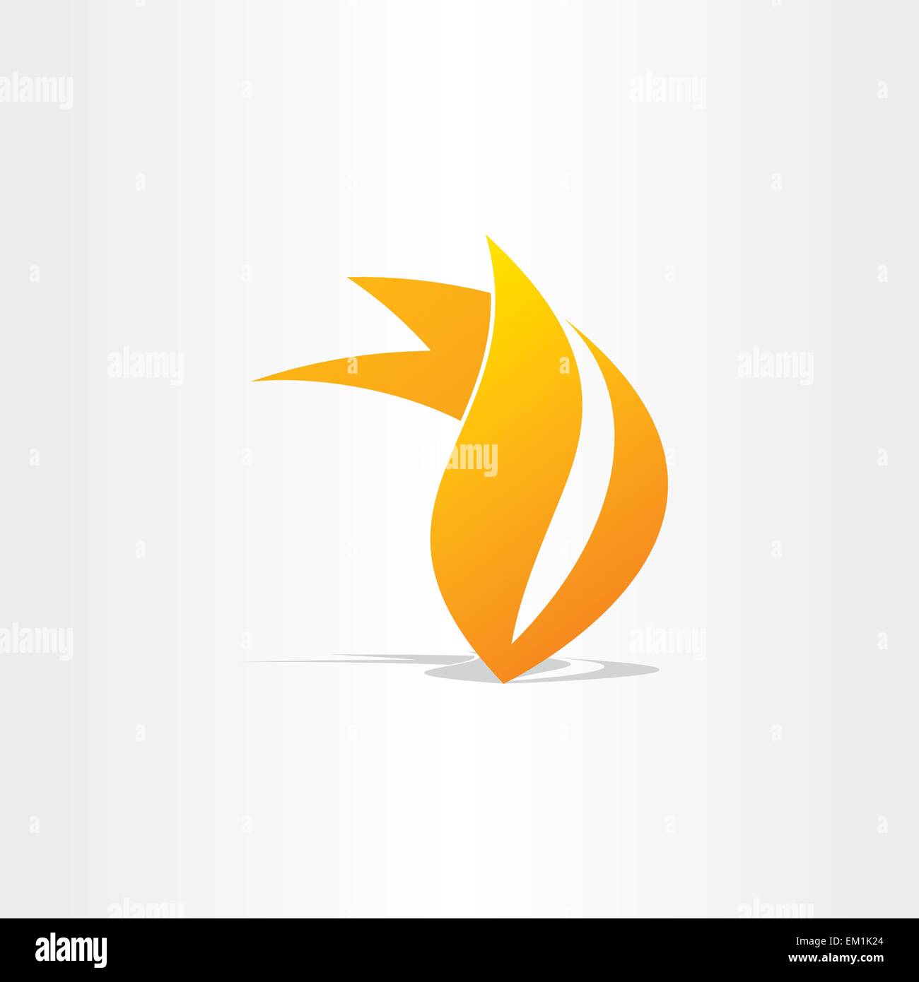 fire burn symbol design sign danger icon Stock Vector Image & Art - Alamy