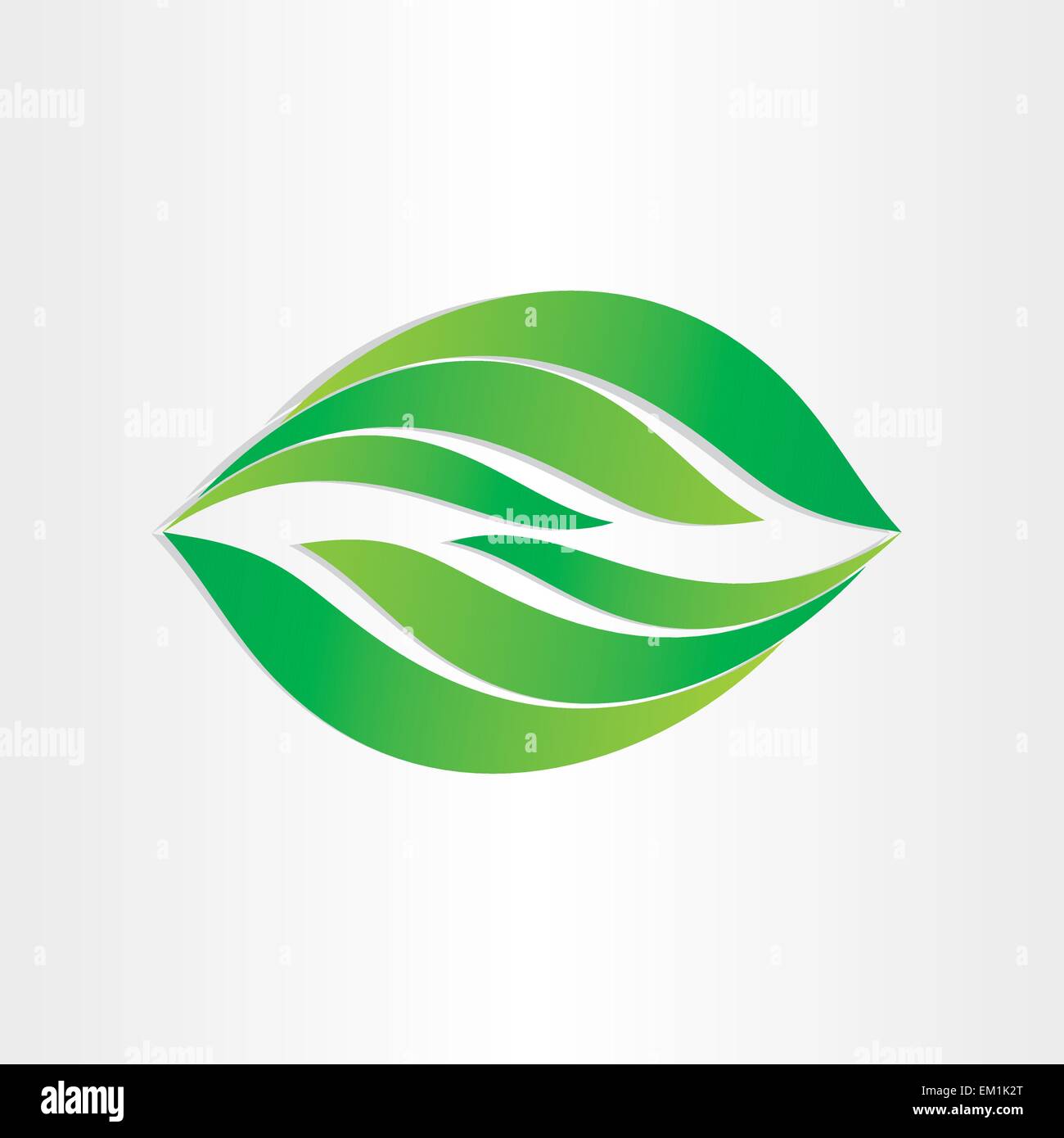 green eco wave abstract background fresh bio garden organic Stock ...