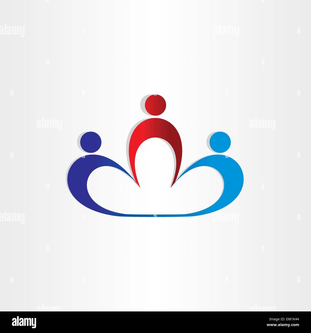 leadership boss teamwork workers icon office symbol Stock Vector Image ...