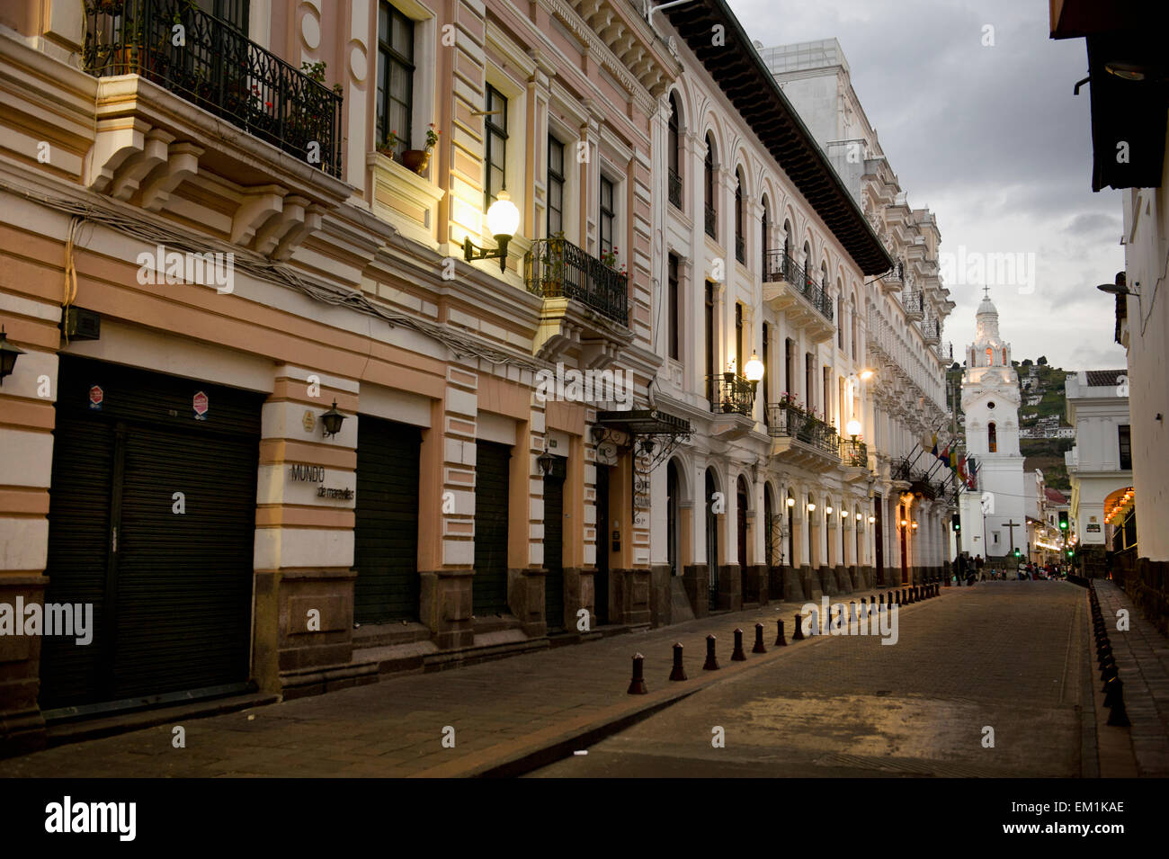 Buildings In The Historic Centre; Quito, Equador Stock Photo - Alamy