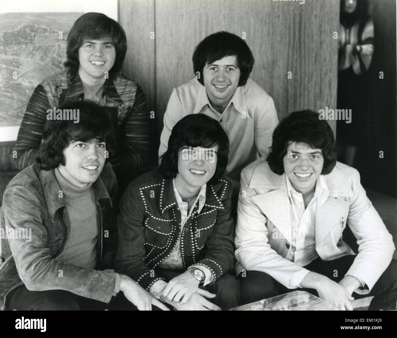 THE OSMONDS US pop group about 1970 Stock Photo - Alamy