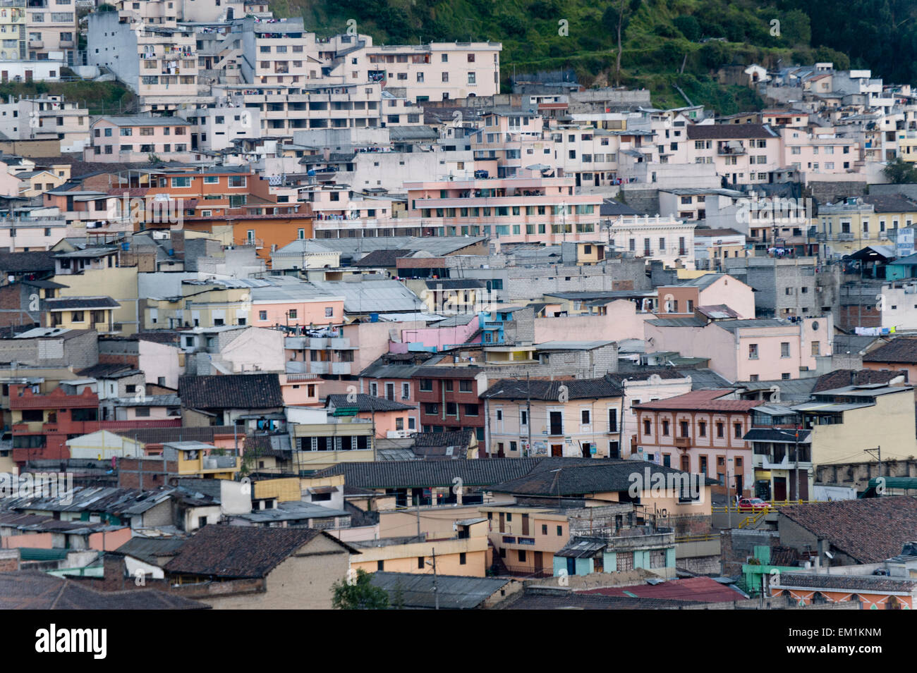 Buildings In The Capital City Of Equador; Quito Equador Stock Photo - Alamy