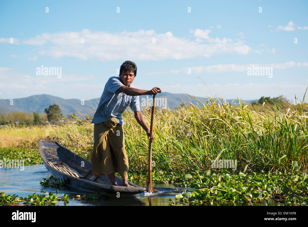 Young shan man in traditional hi-res stock photography and images - Alamy