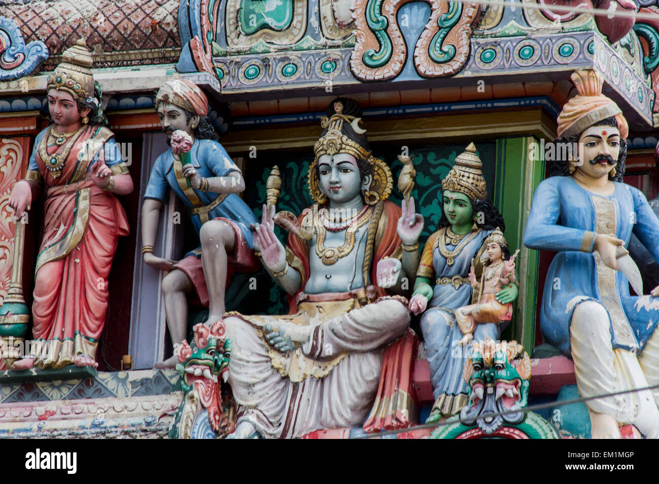 Statue mariamman goddess hi-res stock photography and images - Alamy