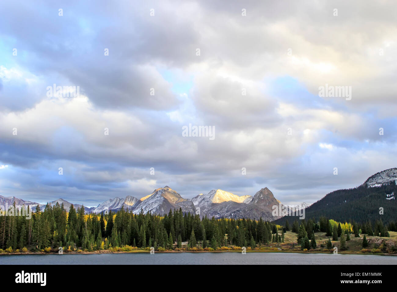 Needle mountains Range, Weminuche wilderness, Colorado, USA Stock Photo ...