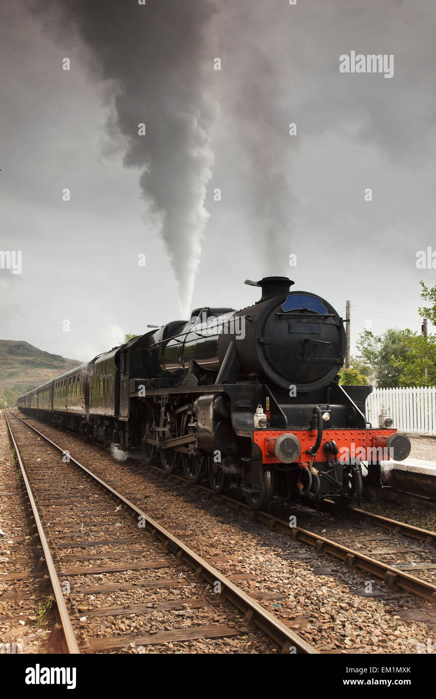 Steam engine scotland railway hi-res stock photography and images - Alamy