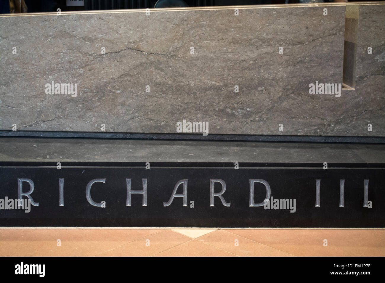 Reinterment Tomb of King Richard III at Leicester Cathedral, the last ...