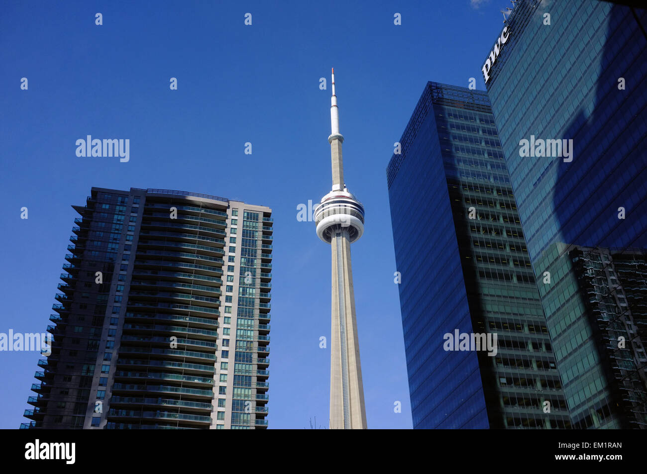 Canada icon famous tower iconic hi-res stock photography and images - Alamy