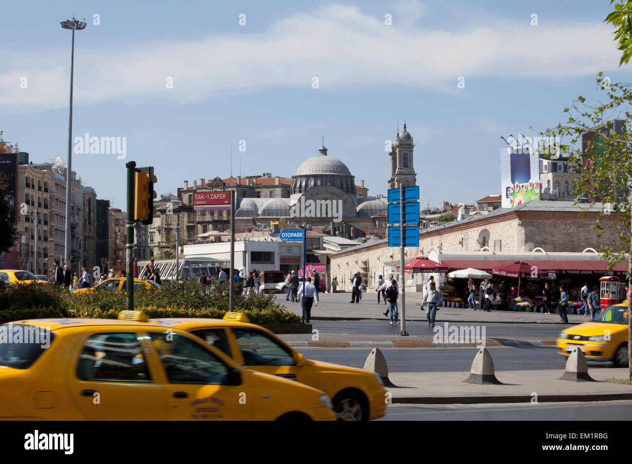Taksim Square; Istanbul Turkey Stock Photo - Alamy