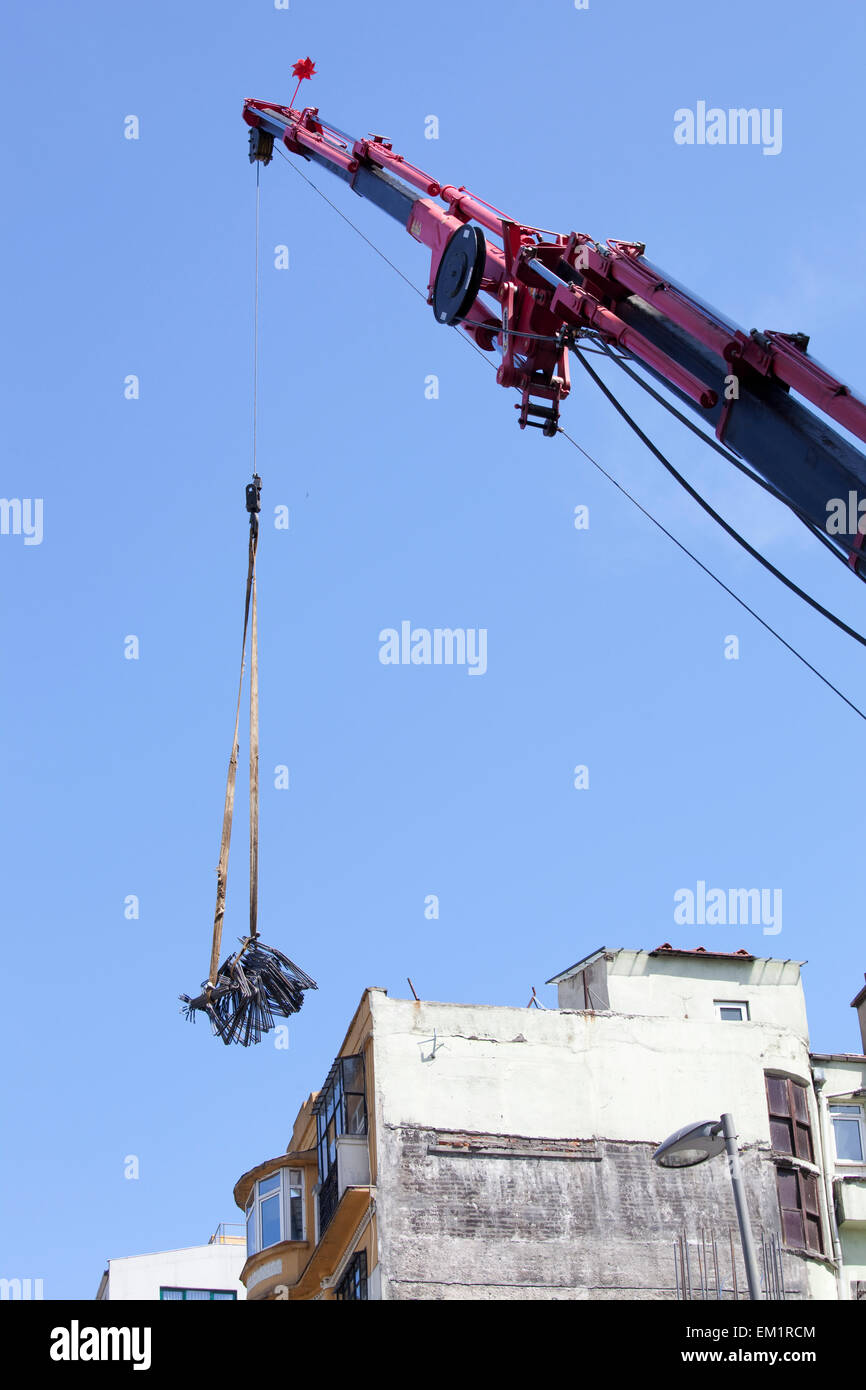 Heavy Construction Near Taksim Square; Istanbul Turkey Stock Photo - Alamy