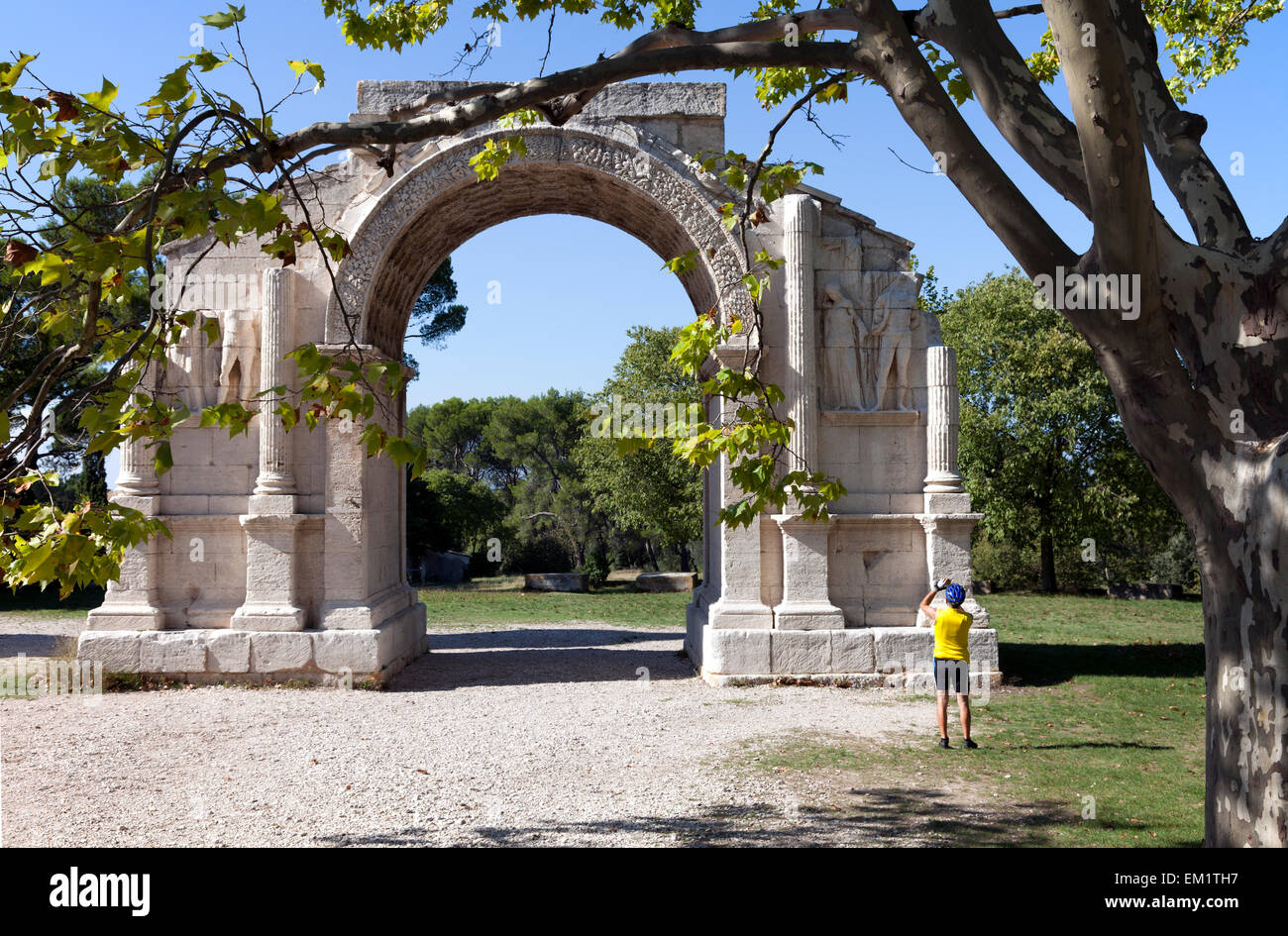 Glanum arch hi-res stock photography and images - Alamy