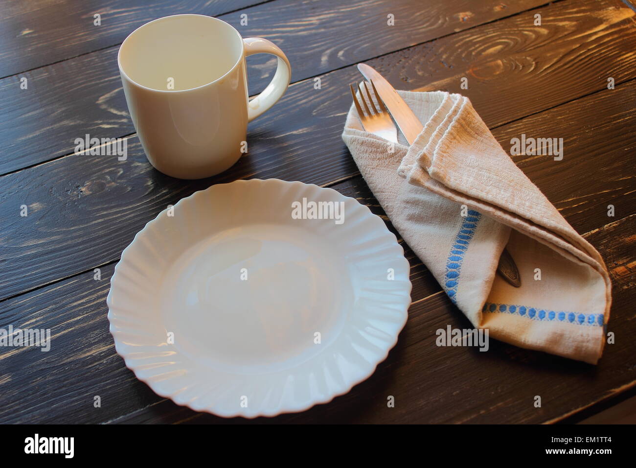 set for a meal Stock Photo - Alamy