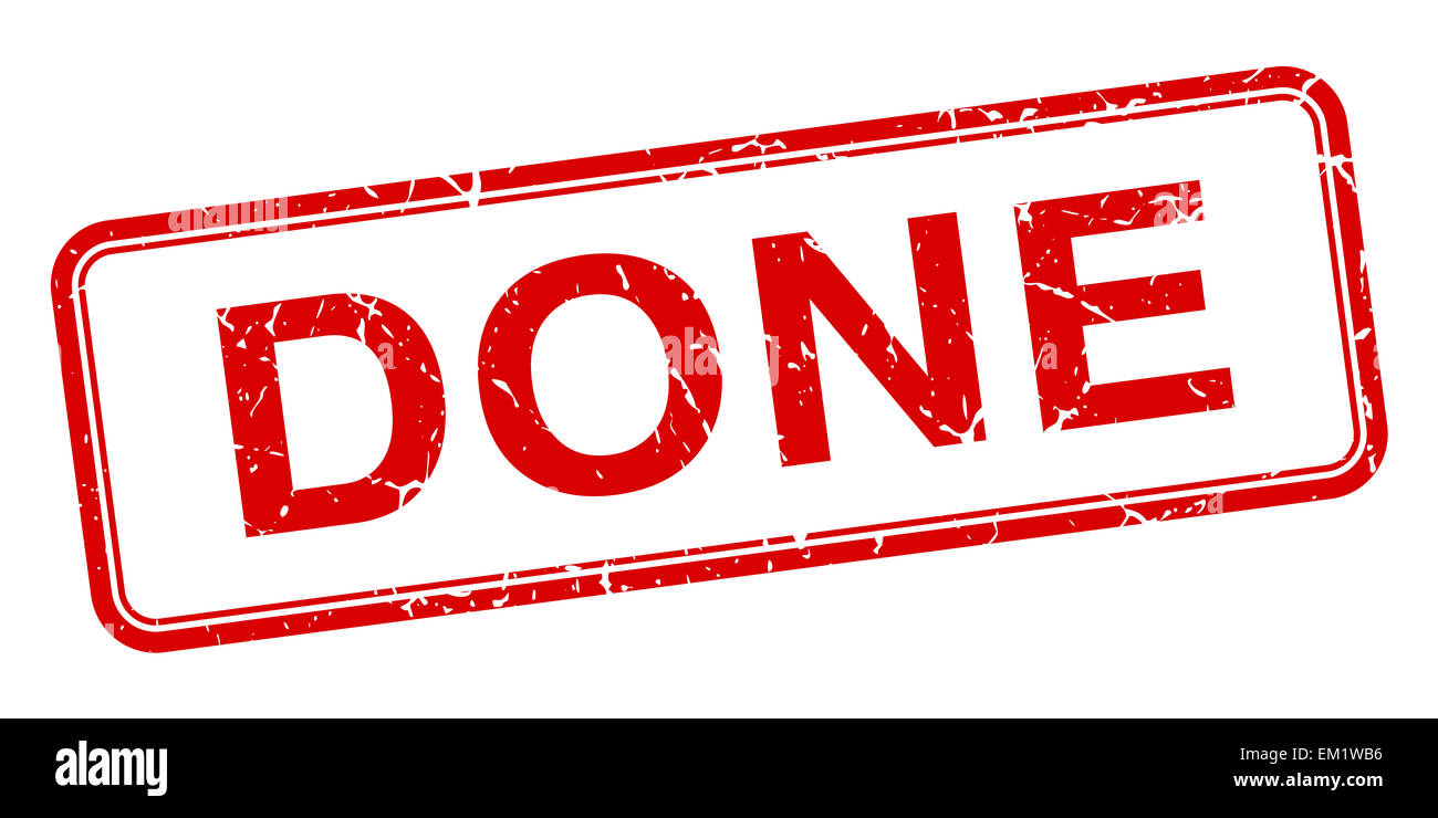 done red square grungy vintage isolated stamp Stock Photo - Alamy