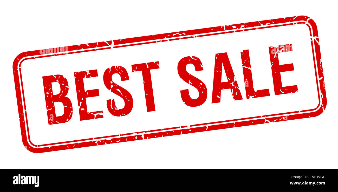best sale red square grungy vintage isolated stamp Stock Photo - Alamy