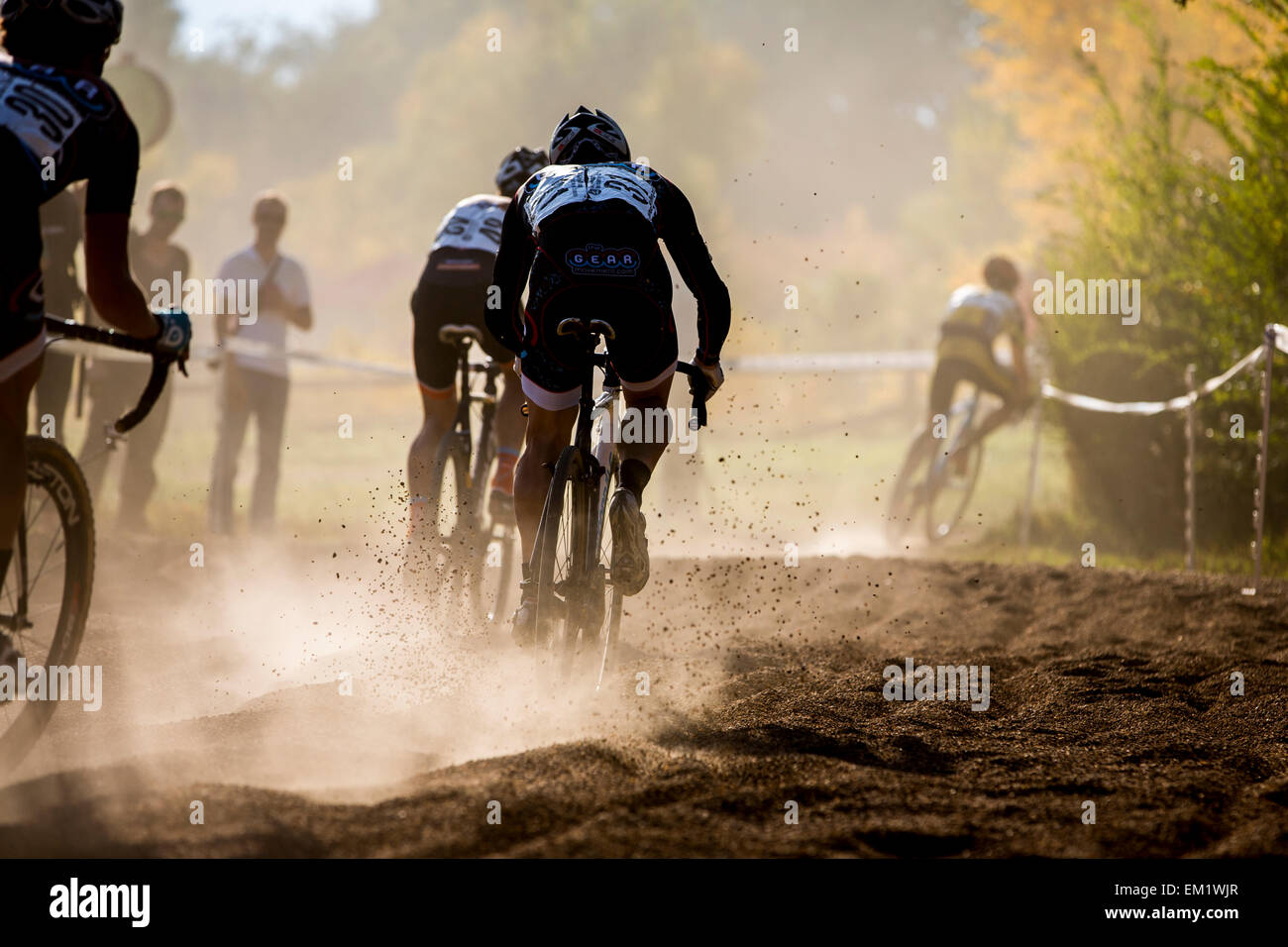 CX racing Valmont Bike Park, Boulder Stock Photo - Alamy