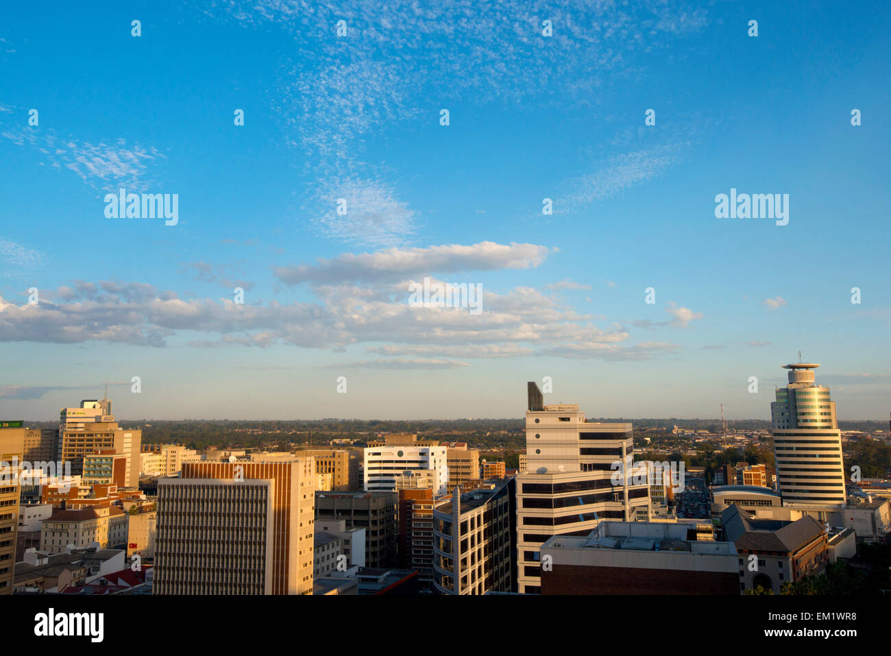 Harare city centre hi-res stock photography and images - Alamy