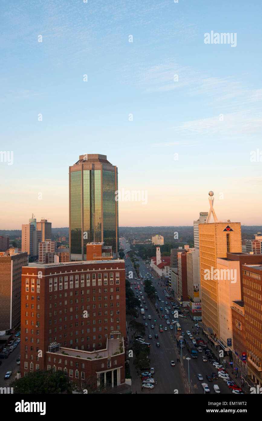 Harare city centre hi-res stock photography and images - Alamy