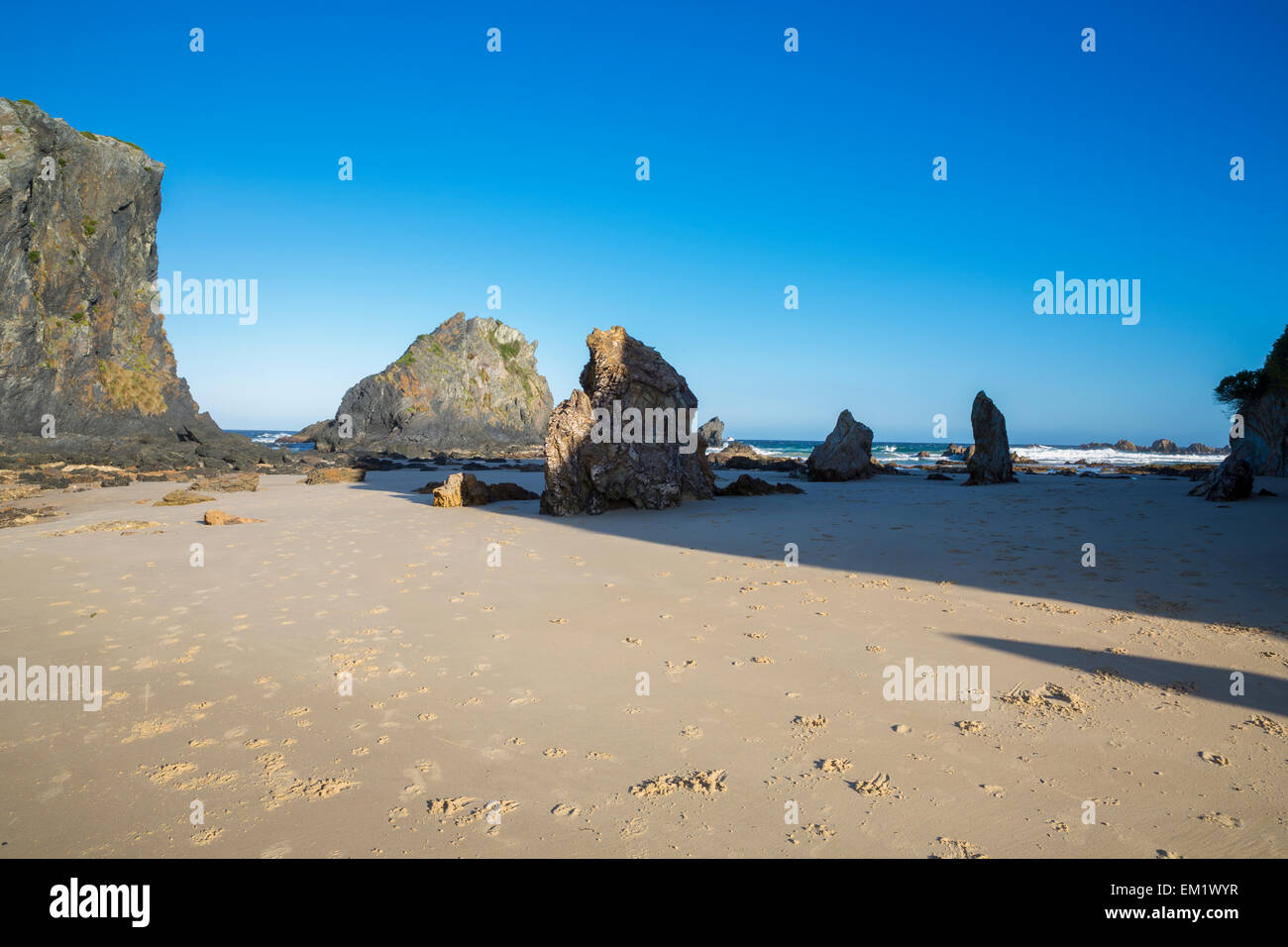 Glasshouse Rocks Beach, Narooma, Australia Stock Photo - Alamy