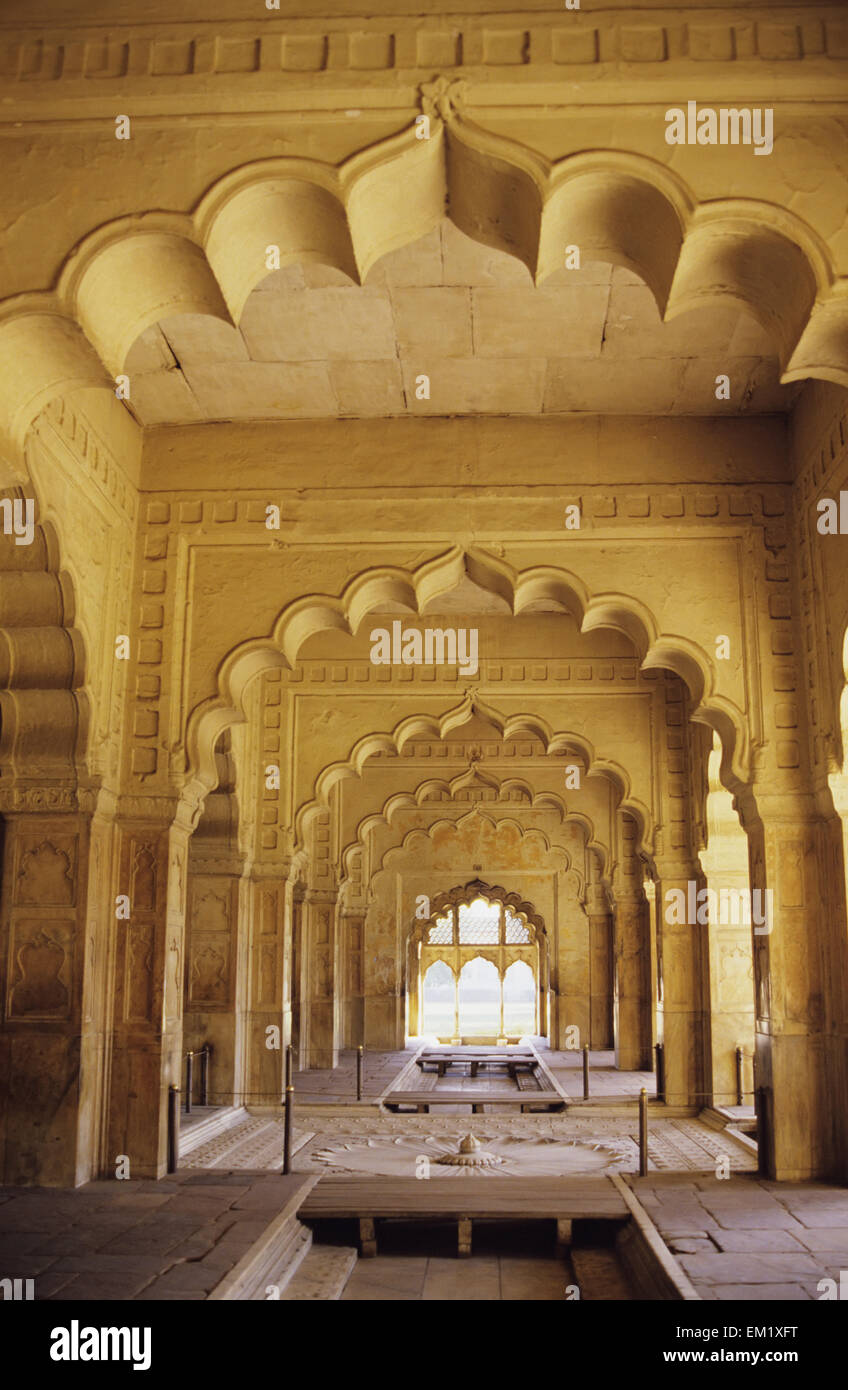 India, Interior of Red Fort; Delhi Stock Photo - Alamy