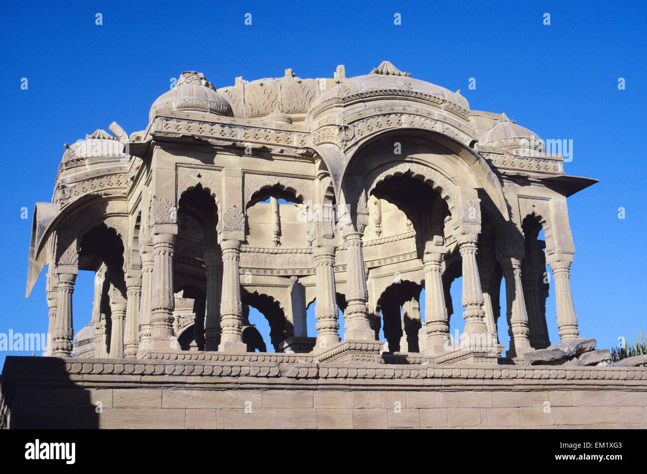 India, Traditional stone structure in Jain Temples; Rajasthan Stock ...