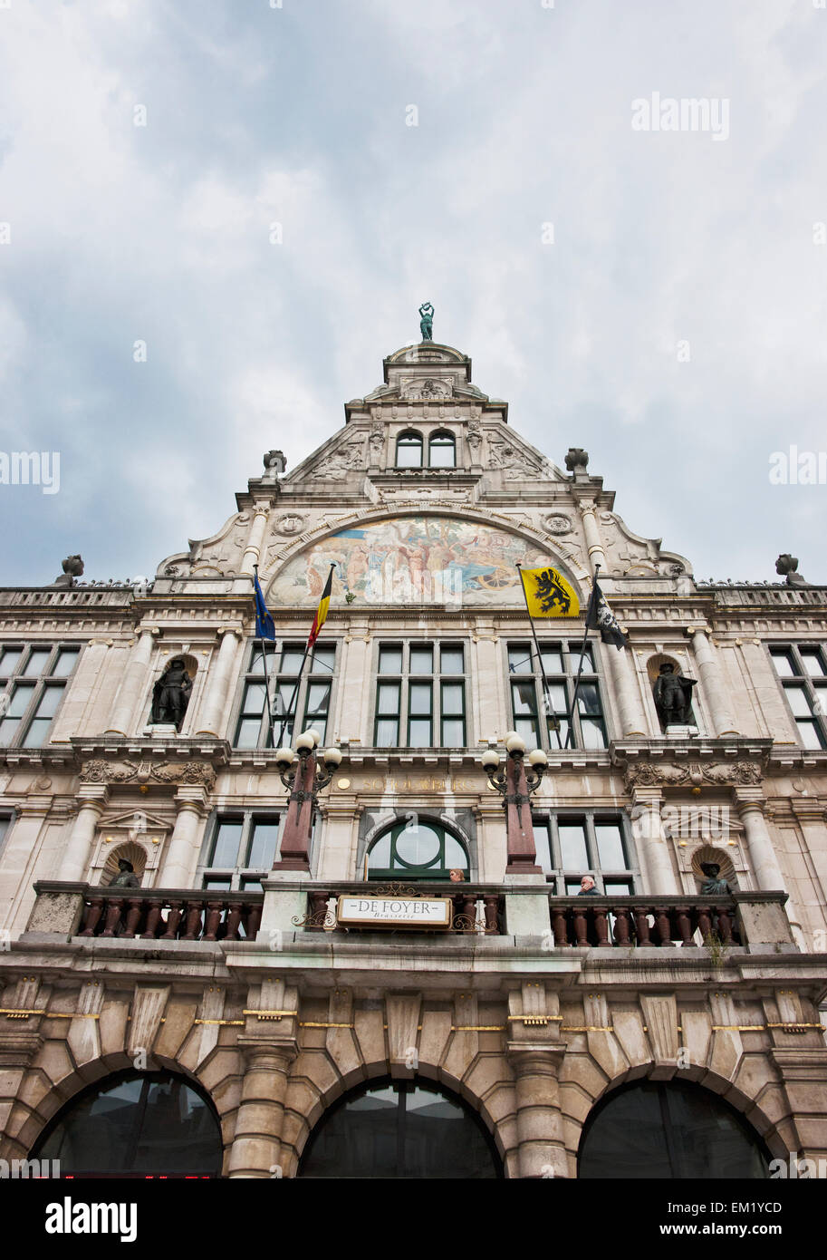 The Theatre Of Ghent; Ghent Oost-Vlaanderen Belgium Stock Photo - Alamy