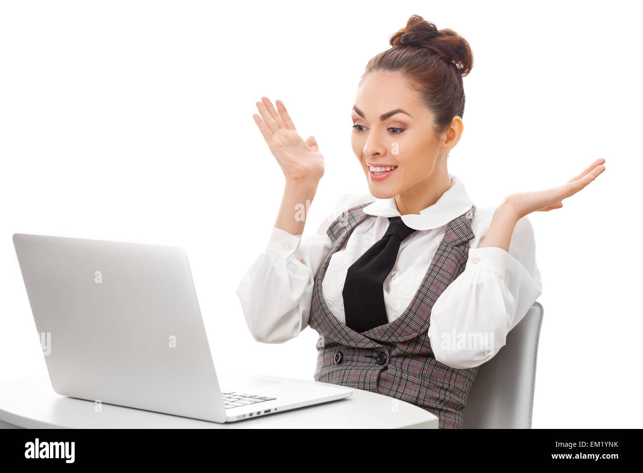 Computer user satisfaction hi-res stock photography and images - Alamy