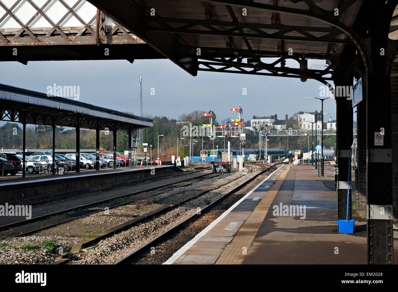 Worcester Railway Station, UK Stock Photo - Alamy