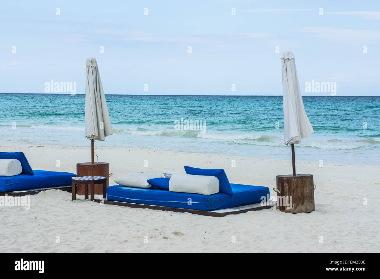 mexico, maya riviera beaches Stock Photo - Alamy