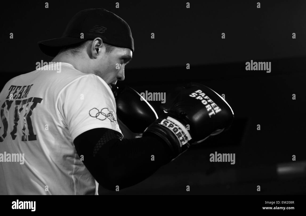 In Kiev, Ukraine, April 15, 2015was opened on training Aleksandr Usyk ...