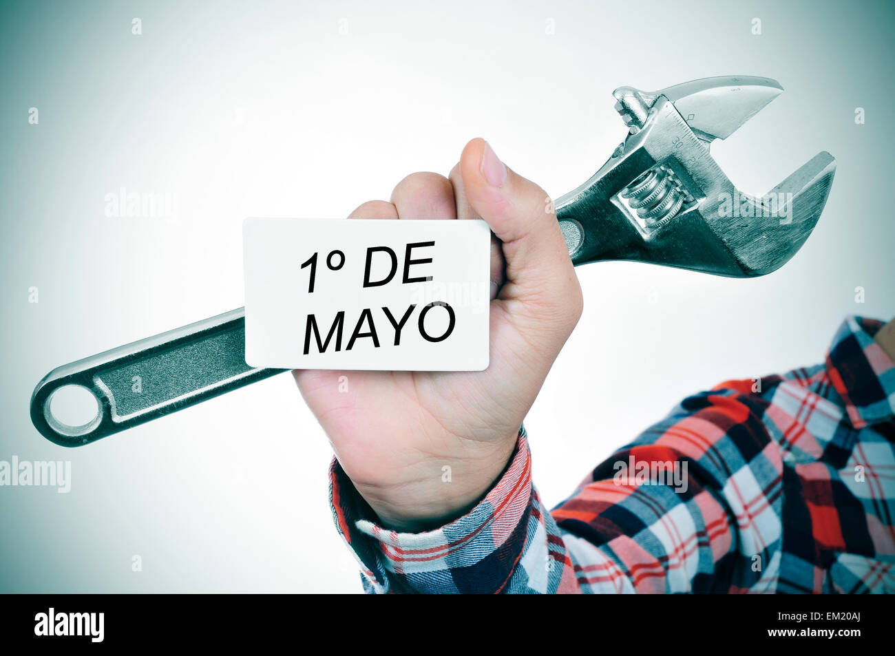 Young spanish man worker hi-res stock photography and images - Alamy