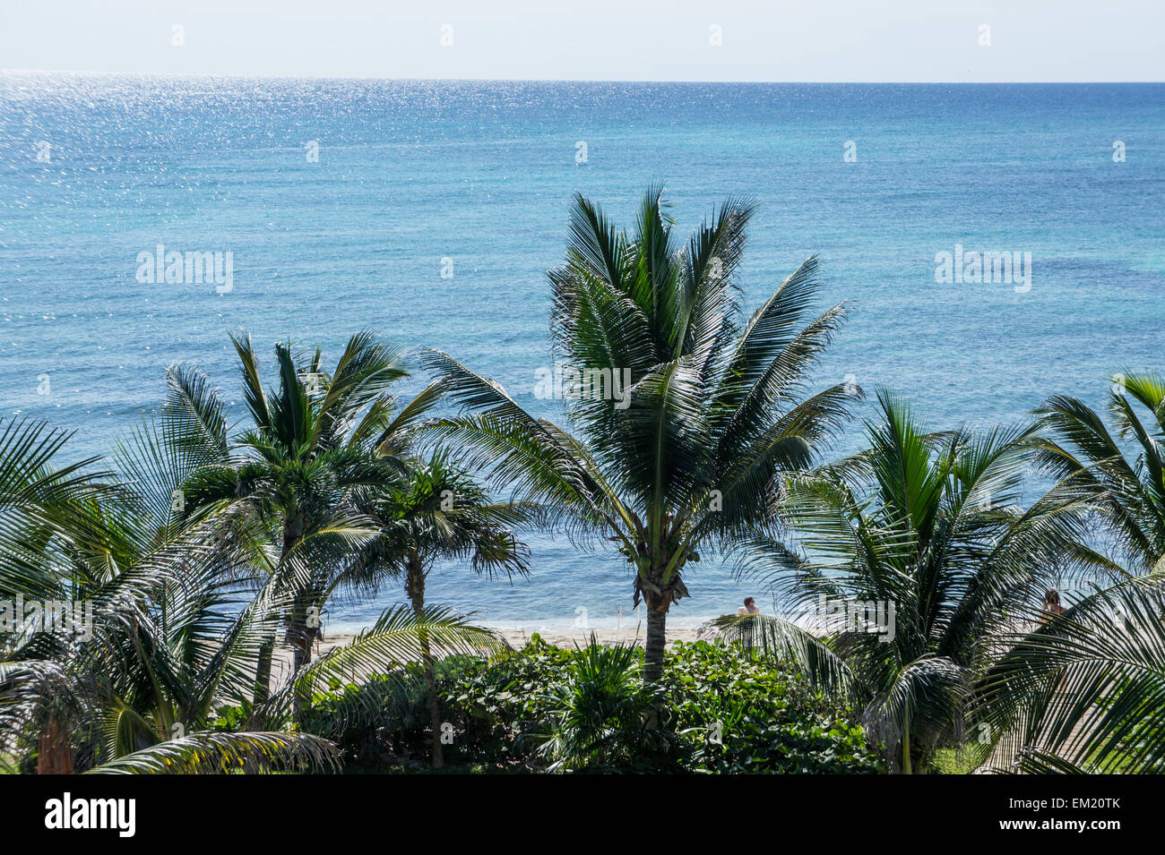 mexico, maya riviera beaches Stock Photo - Alamy