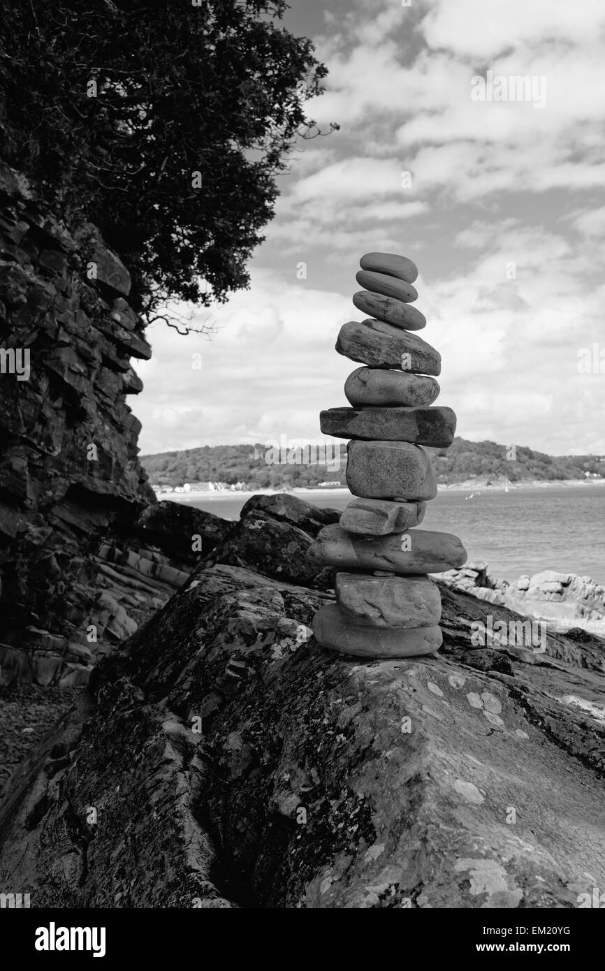 Monkstone point Black and White Stock Photos & Images - Alamy
