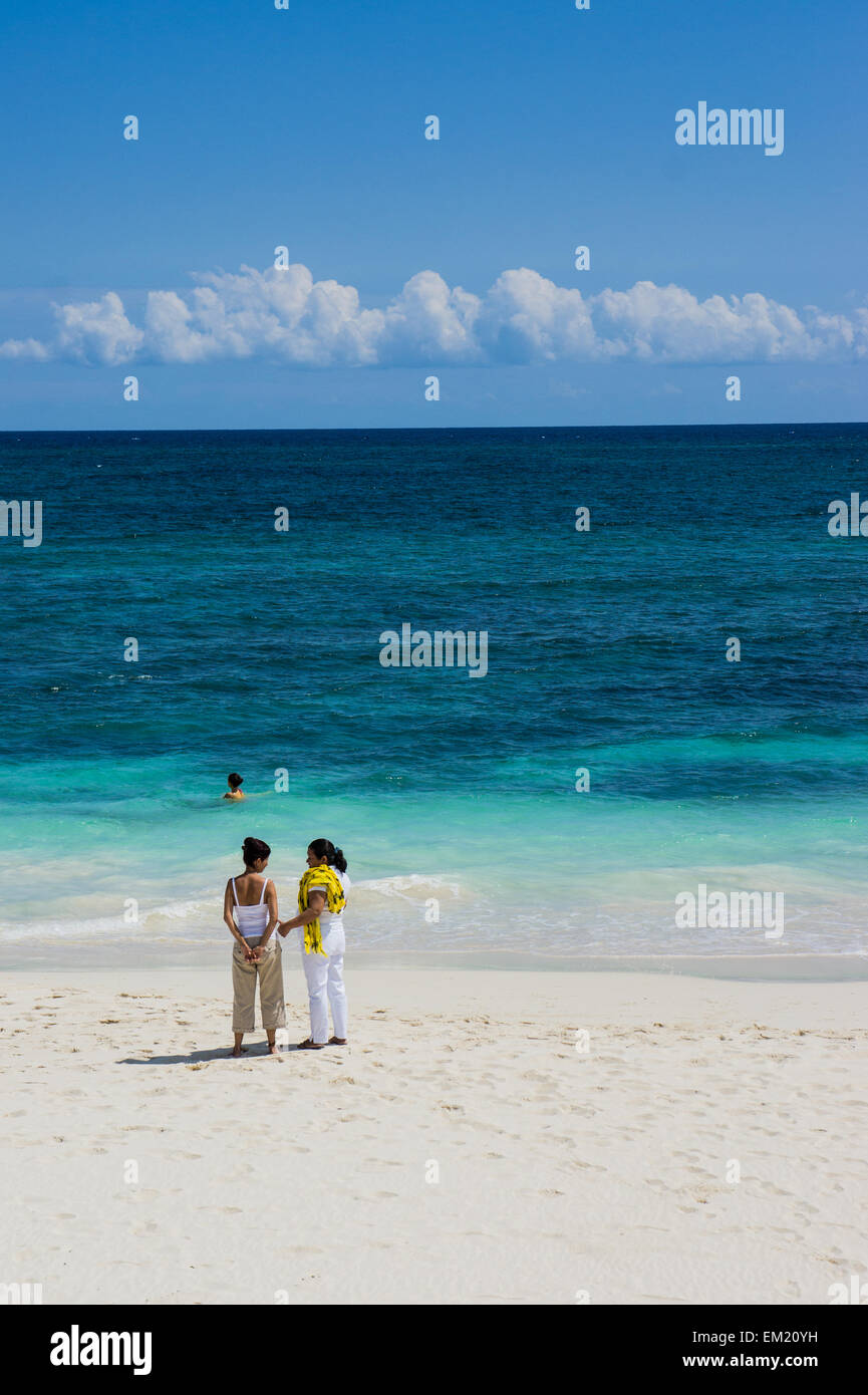 mexico, maya riviera beaches Stock Photo - Alamy