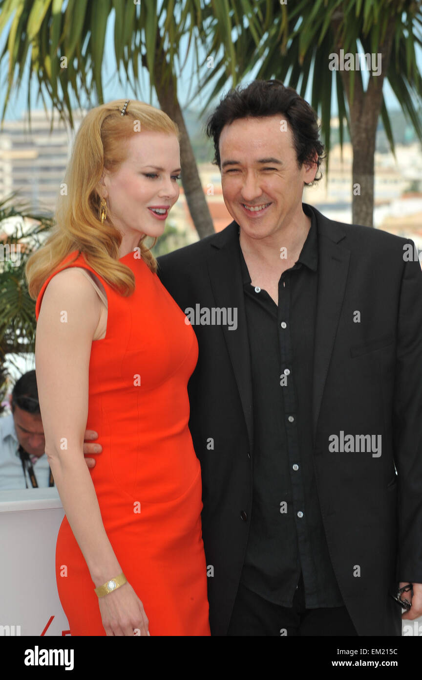 CANNES, FRANCE - MAY 24, 2012: Nicole Kidman & John Cusack at the ...