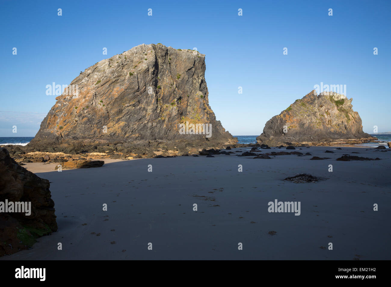 Glasshouse Rocks Beach, Narooma, Australia Stock Photo - Alamy