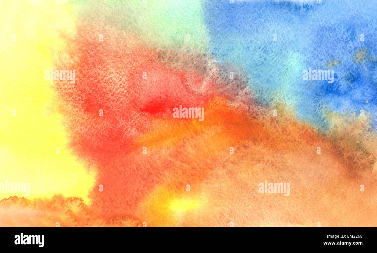 Watercolor background and Abstract art hand paint Stock Photo - Alamy